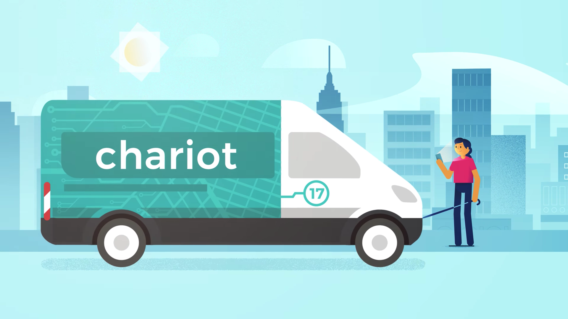 Chariot ride-sharing service promises to ease congestion in New York ... Chariot ride-sharing service promises to ease congestion in New York ...