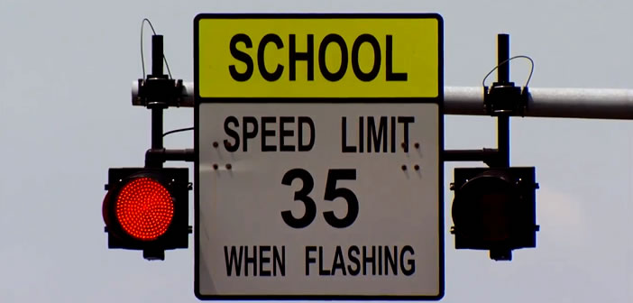 GDOT installs V2I smart beacons to slow traffic at school bus drop-off ...