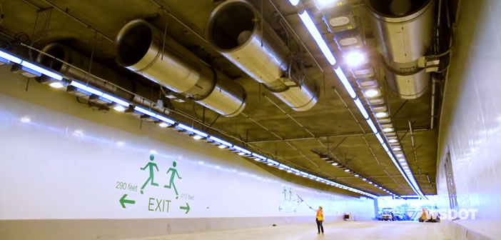Ventilation systems tested inside new 'world's safest tunnel' | Traffic ...