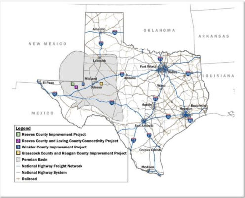 USDOT awards Texas US$50m for road improvements in major oil-production ...