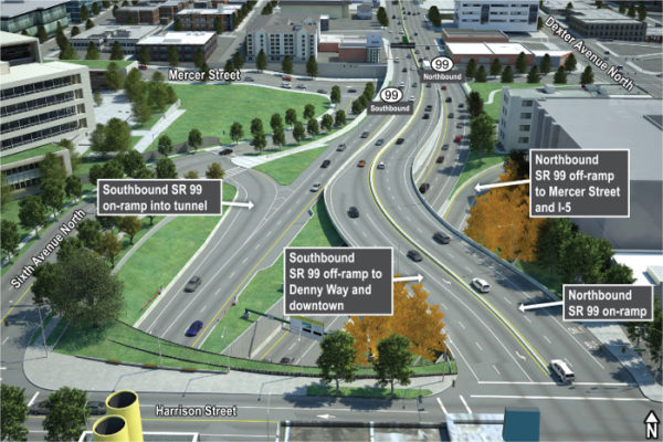 New HNTB-designed SR 99 Tunnel opens for traffic in Seattle | Traffic ...