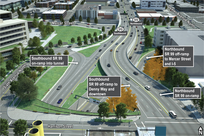New HNTB-designed SR 99 Tunnel opens for traffic in Seattle | Traffic ...