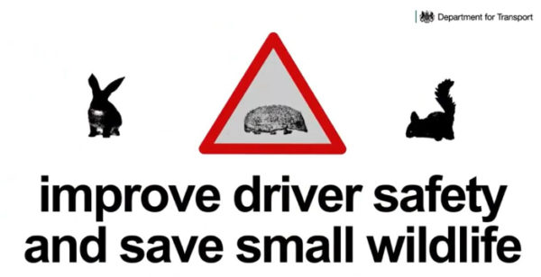 UK launches new hedgehog road sign to improve safety and protect ...