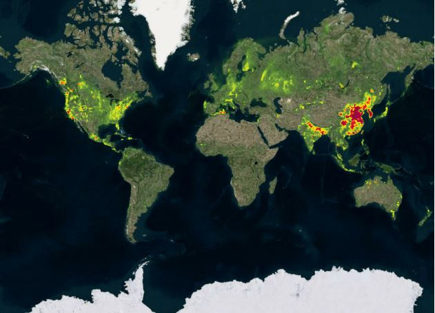 High-res air pollution map available globally | Traffic Technology Today
