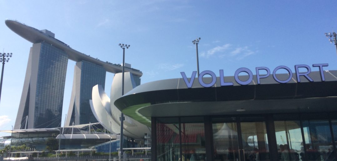Volocopter unveils world’s first air-taxi VoloPort in Singapore ...