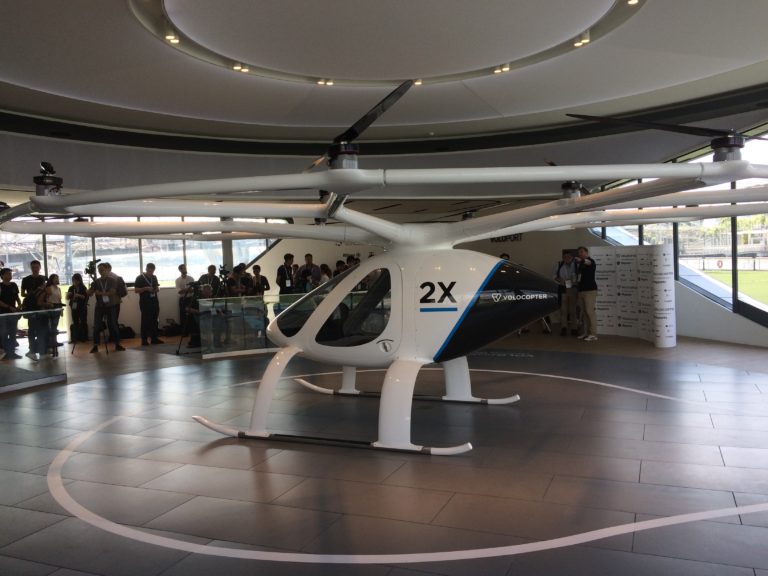 Volocopter unveils world’s first air-taxi VoloPort in Singapore ...