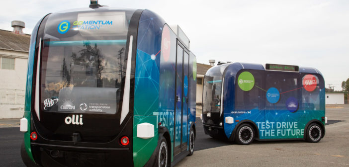 Olli autonomous shuttles to be tested at California’s GoMentum Station ...