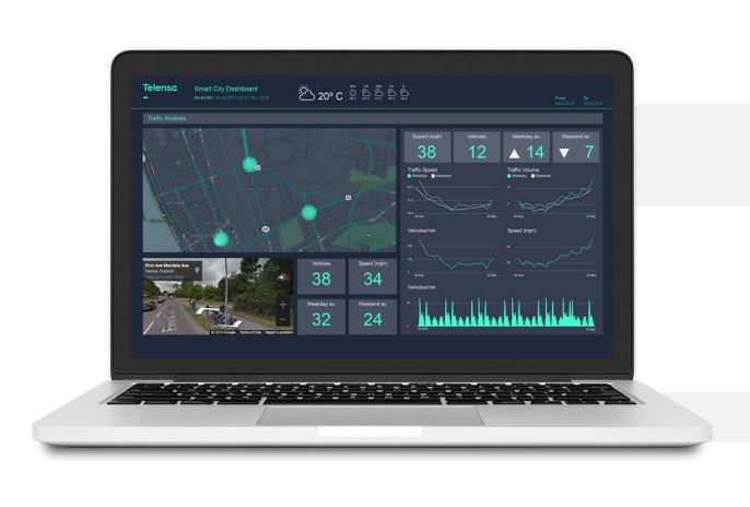 Telensa system connecting sensors through smart streetlight ...