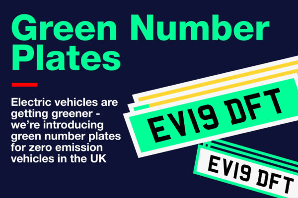 UK Government proposes green license plates for ZEVs | Traffic ...