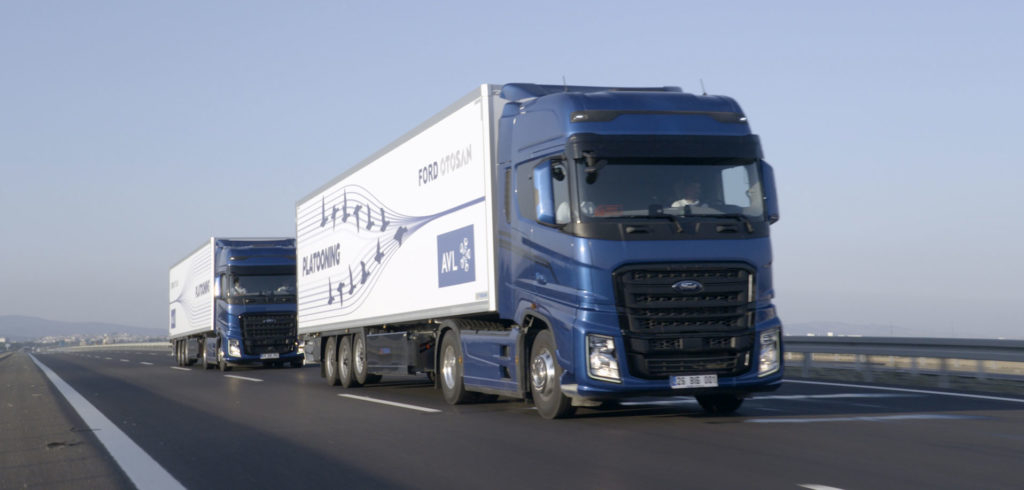 Ford and AVL demonstrate truck platooning in Turkey | Traffic ...