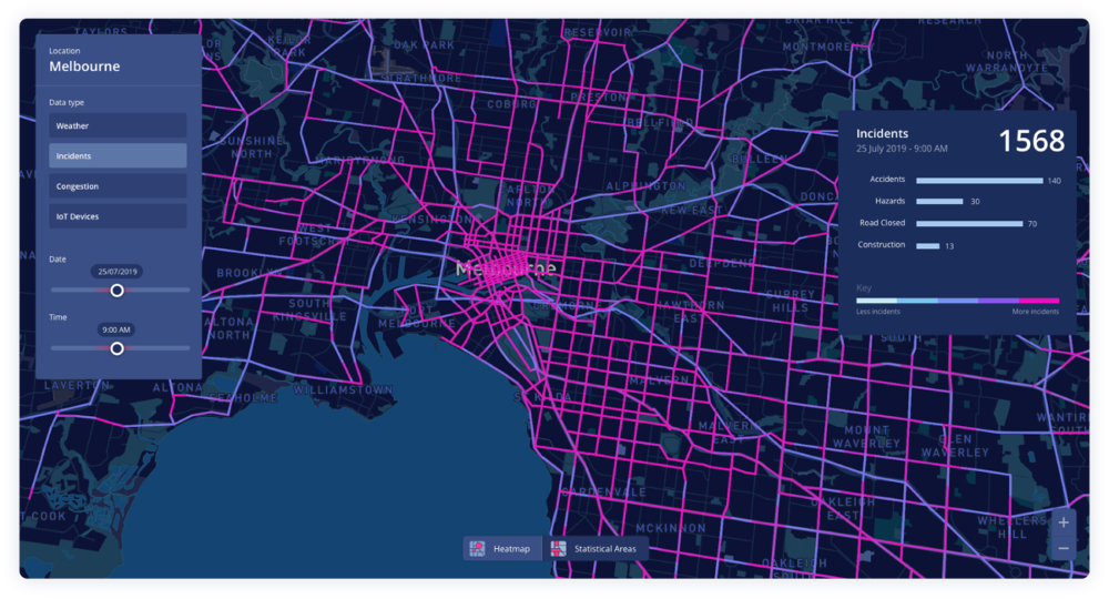 Easy to interpret traffic flow data now available for online purchase ...