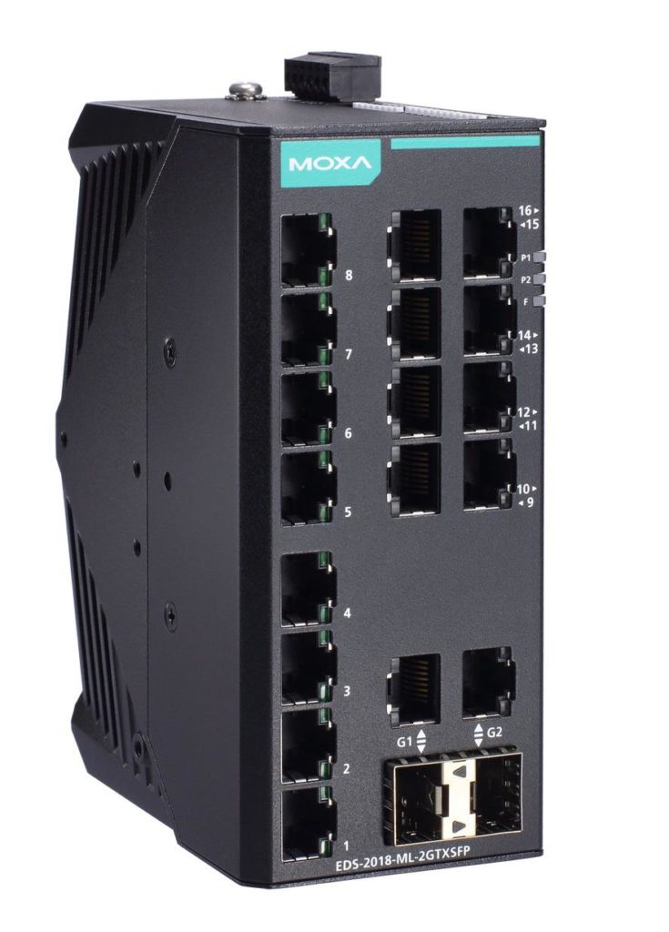 Moxa extends portfolio of Ethernet switches with new EDS-2000 series ...