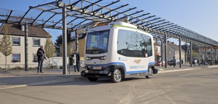 First public autonomous shuttle fleet in Germany awarded innovation ...
