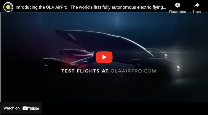 VIDEO: Electric, autonomous, flying car stuns transportation industry ...