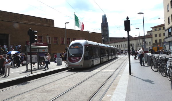 Trams in Florence, Italy, equipped with traffic data sensors with AV ...