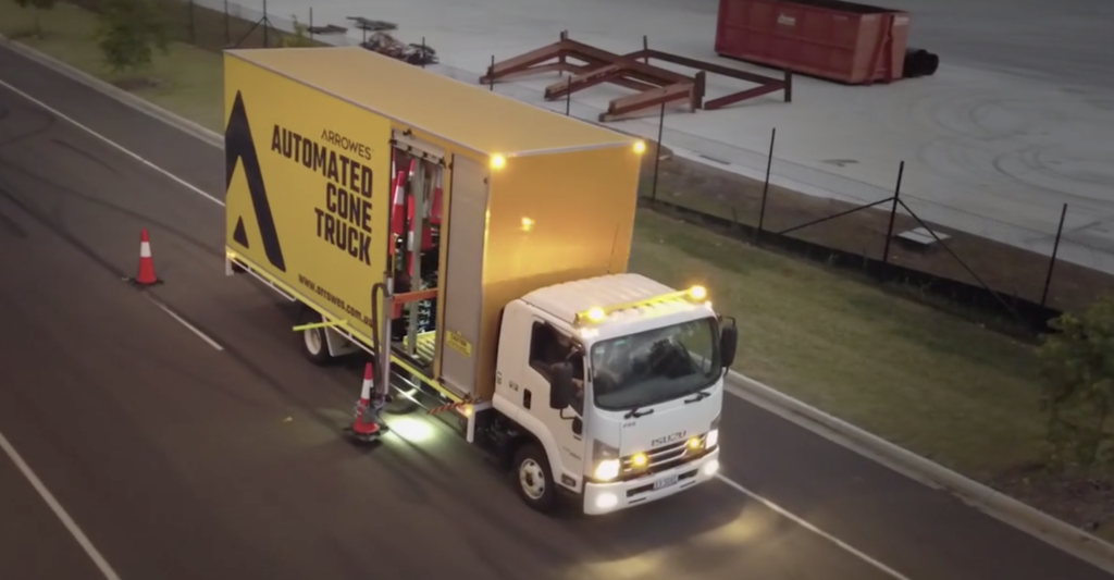 Automatic Traffic Cone Dispenser