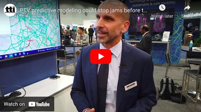 EXCLUSIVE VIDEO: PTV predictive modeling can stop jams before they happen | Traffic Technology Today