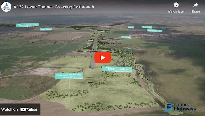 VIDEO: Lower Thames Crossing fly-through as Balfour Beatty gets £1.2bn ...
