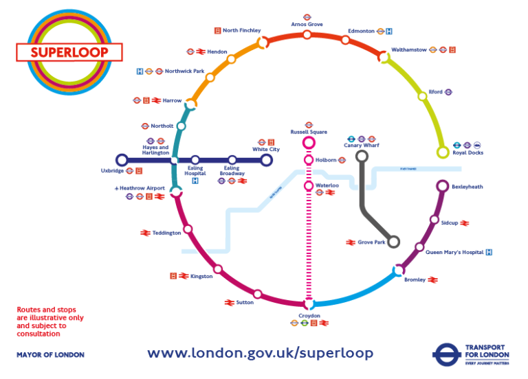 London's new Superloop bus network gets two new services | Traffic ...